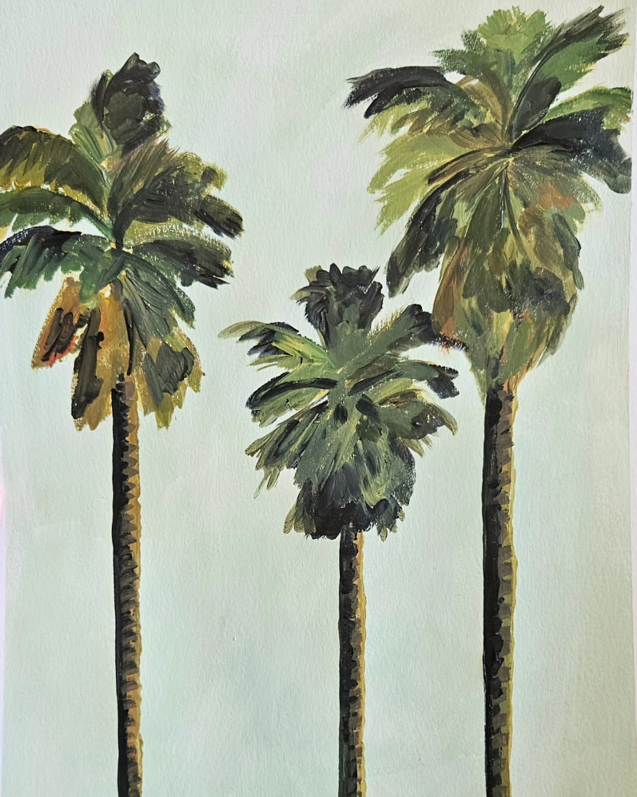 3 palms – Lara Frances Art